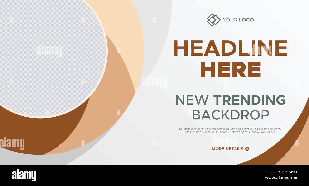 New Trend Business Presentation Slides Background Template. Geometrical ...