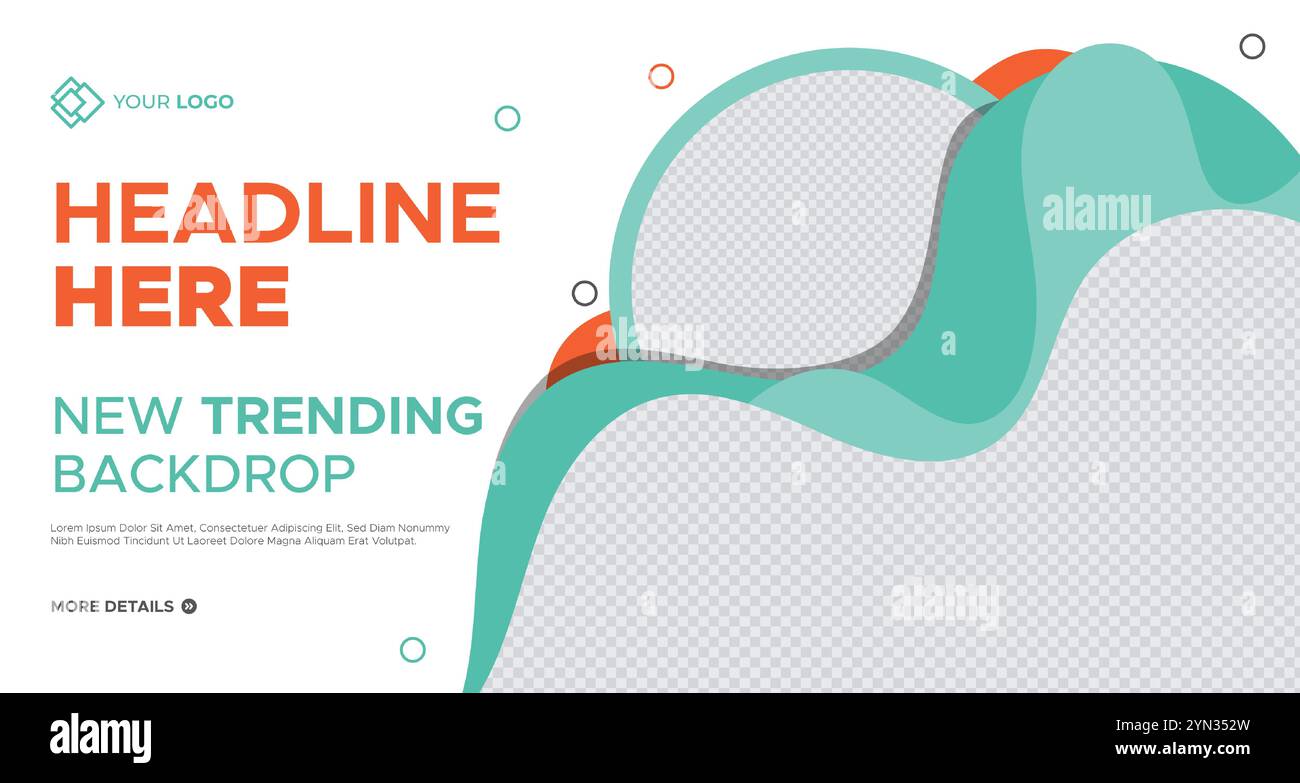 New Trend Business Presentation Slides Background Template. Geometrical ...