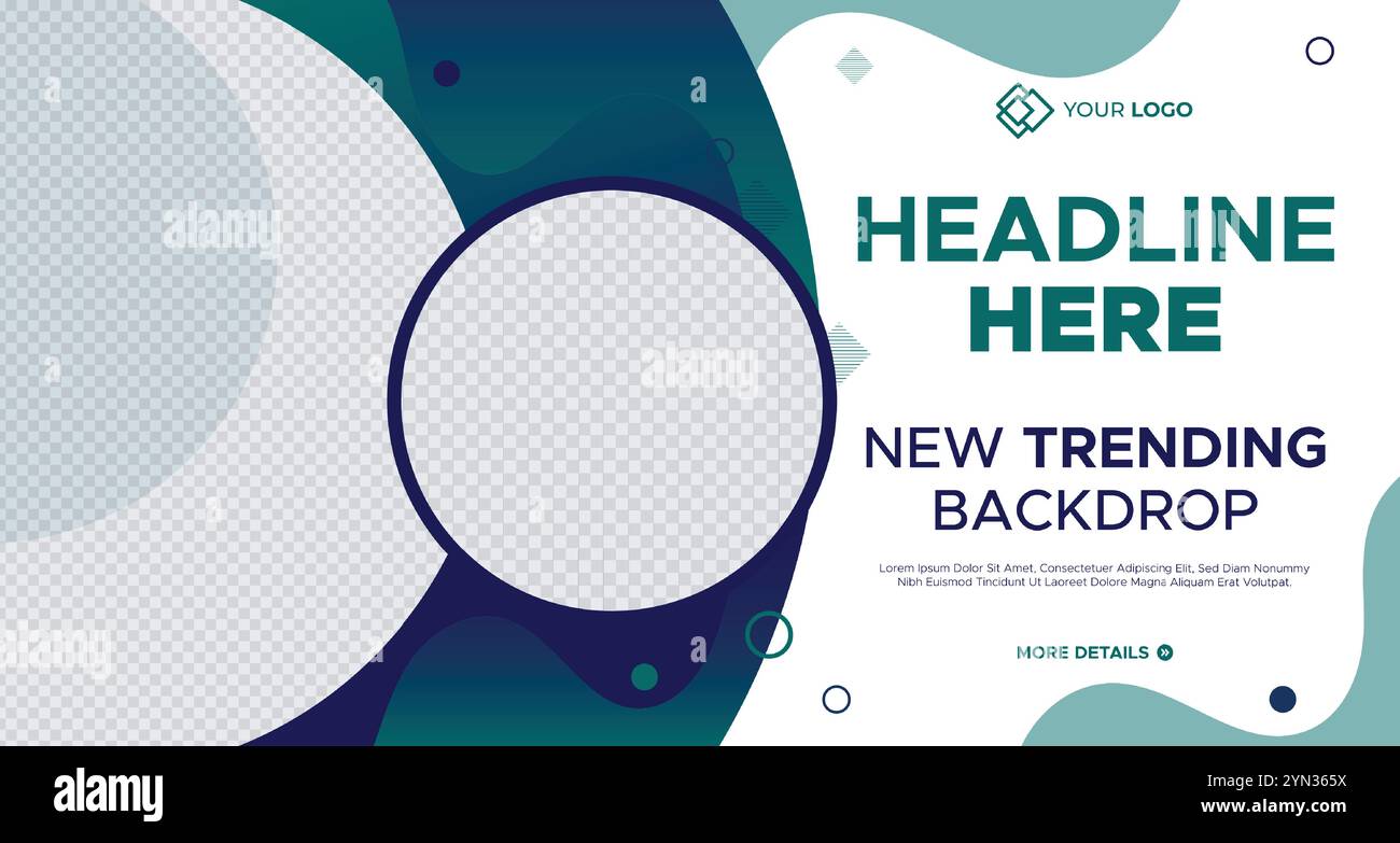 New Trend Business Presentation Slides Background Template. Geometrical ...