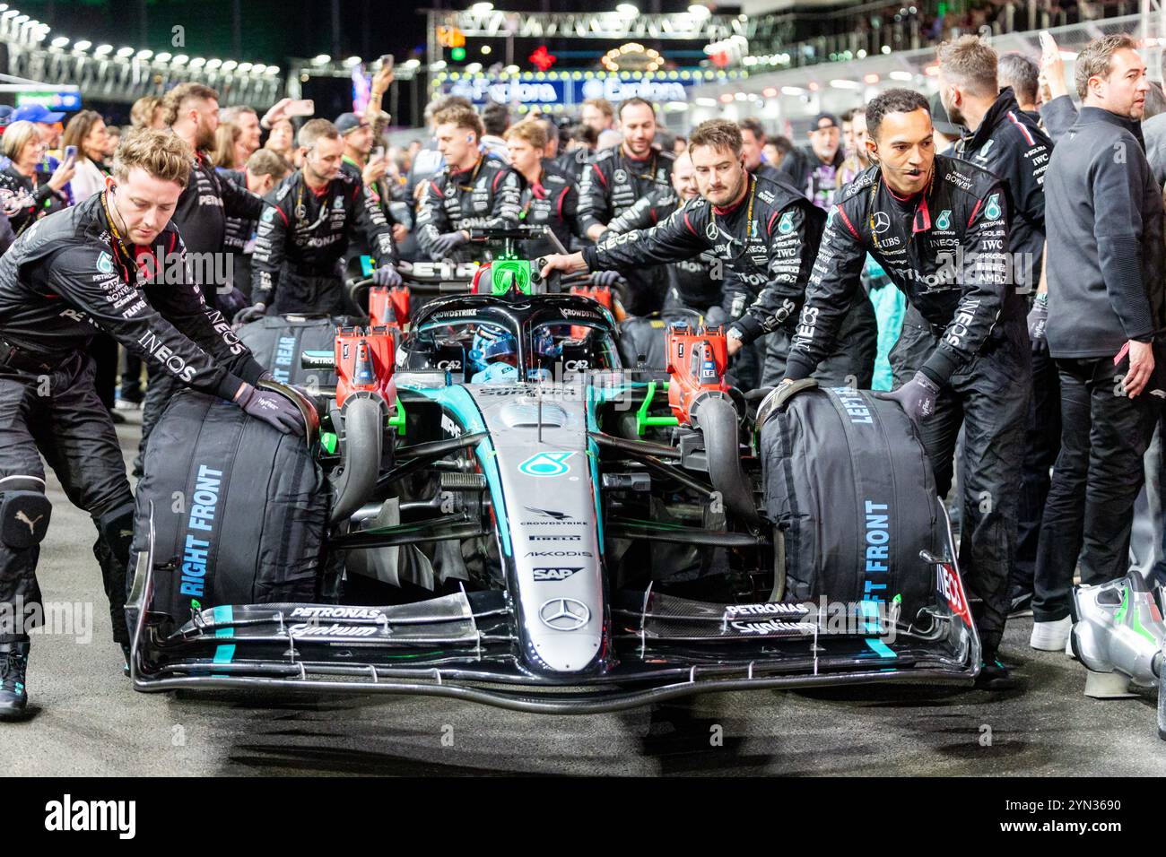 Las Vegas, USA. 23rd November 2024; Las Vegas, Nevada, USA. F1 Las ...