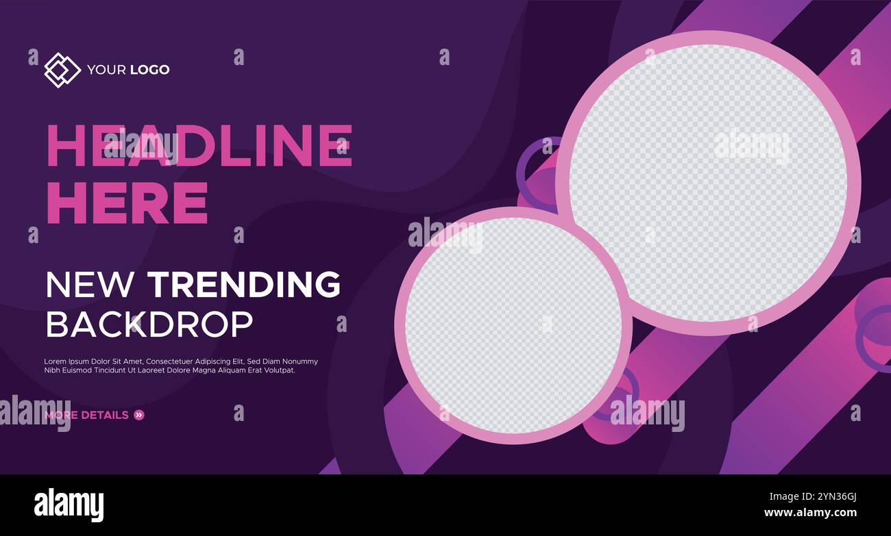New Trend Business Presentation Slides Background Template. Geometrical ...