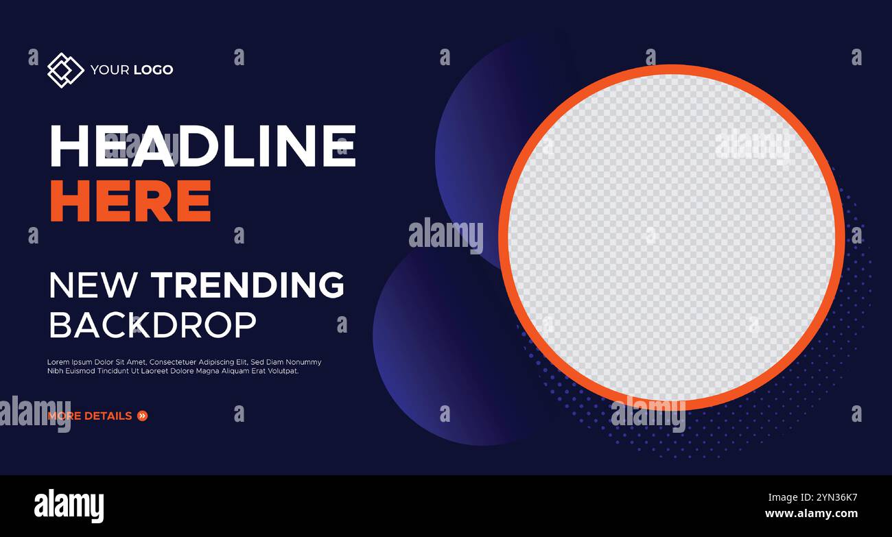 New Trend Business Presentation Slides Background Template. Geometrical ...