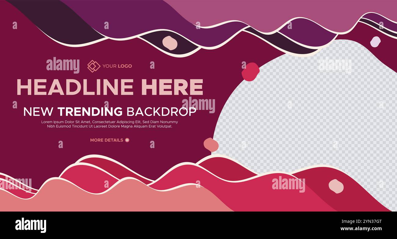 New Trend Business Presentation Slides Background Template. Geometrical ...