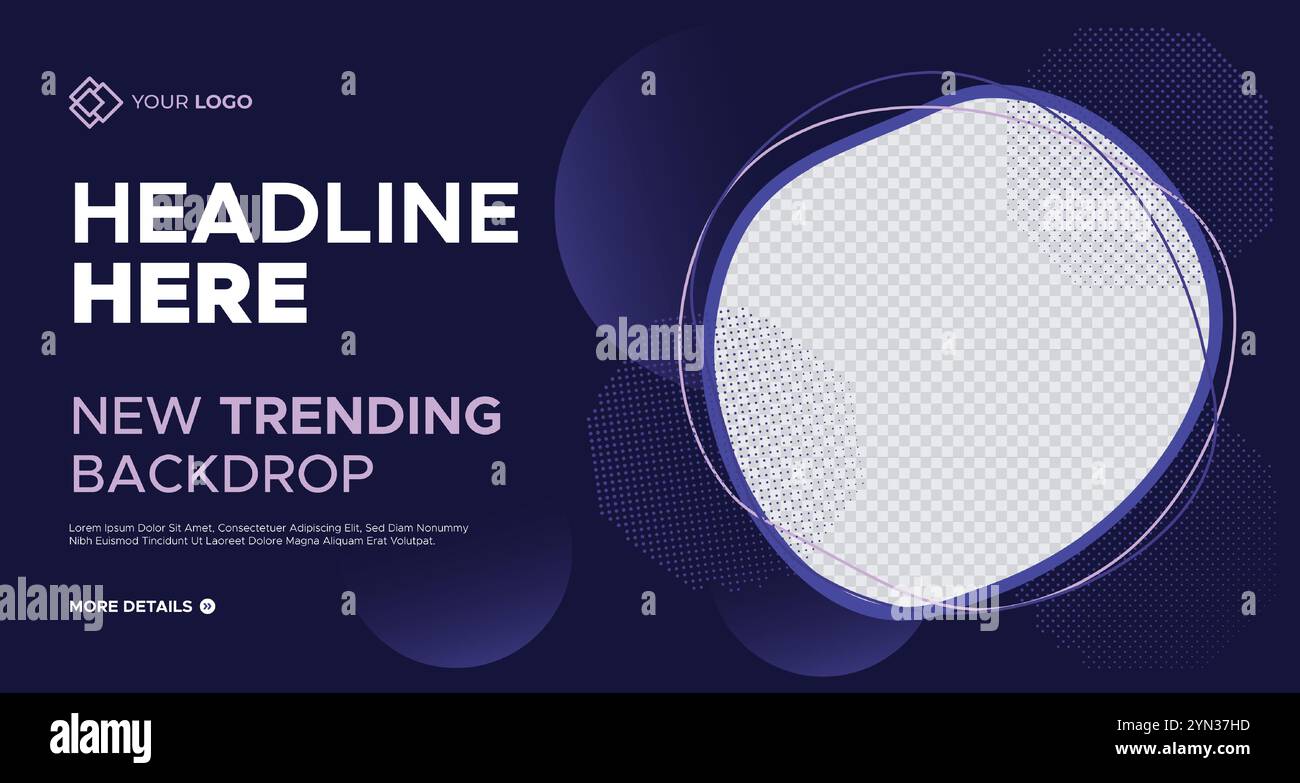 New Trend Business Presentation Slides Background Template. Geometrical ...