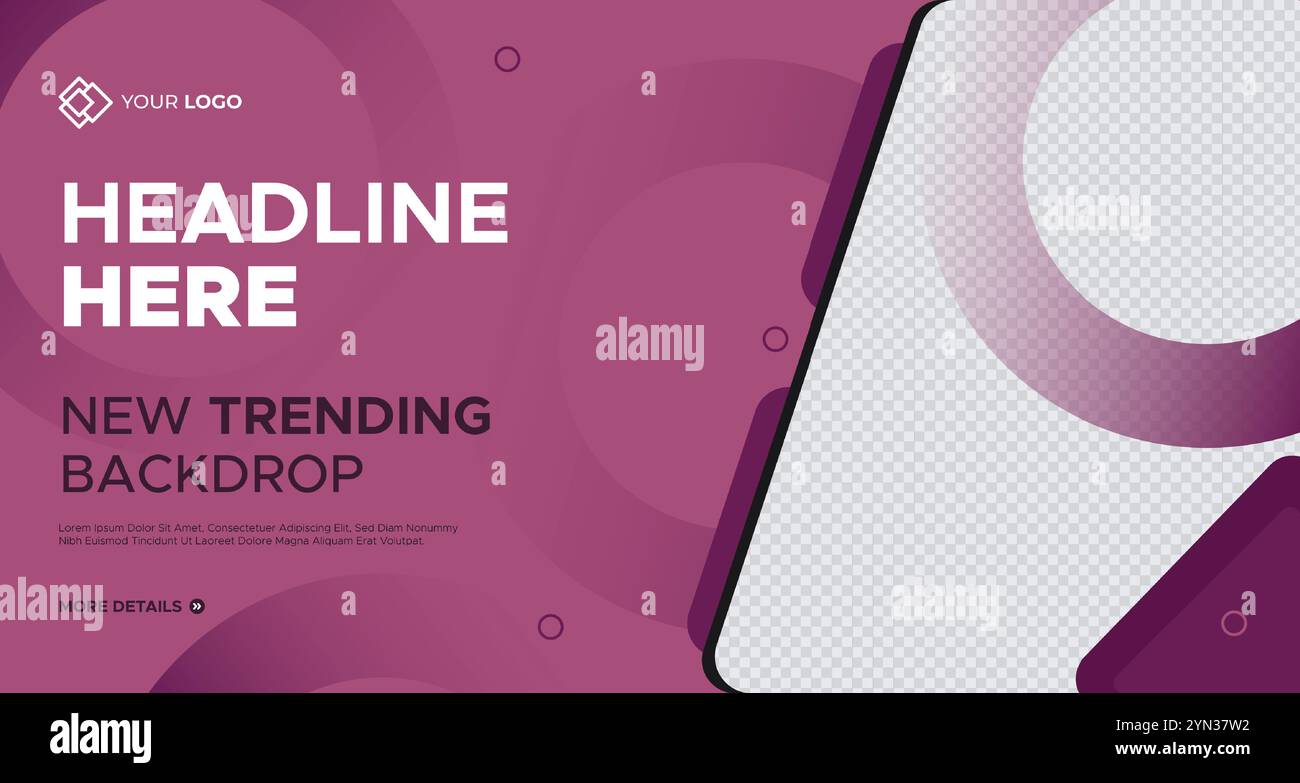 New Trend Business Presentation Slides Background Template. Geometrical ...