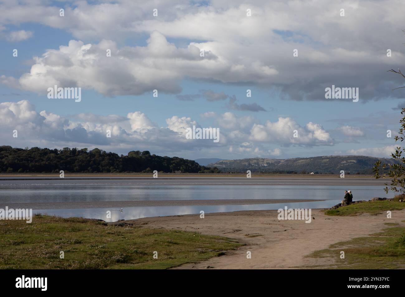 Morecambe Bay at Arnside, Cumbria Stock Photo - Alamy