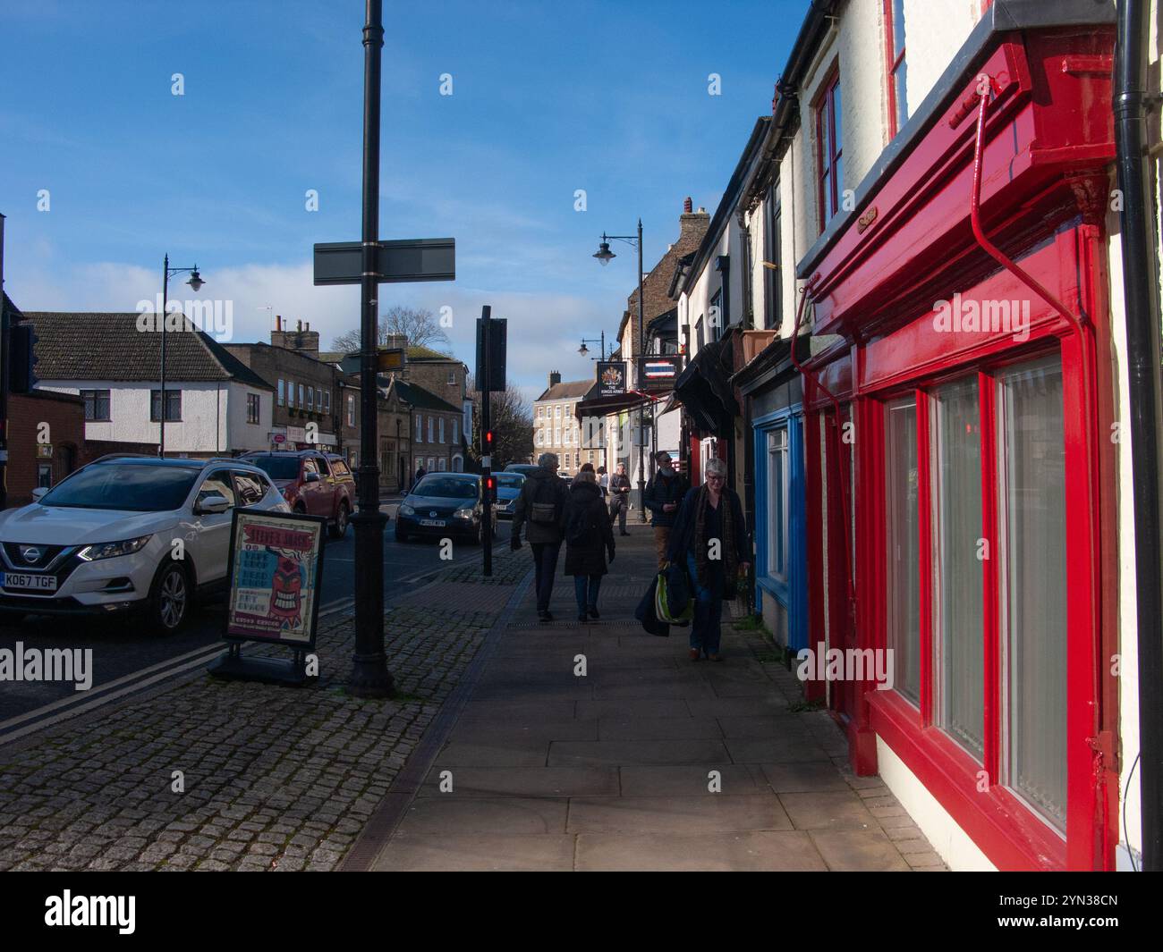 St Mary's Street, Ely, England Stock Photo - Alamy