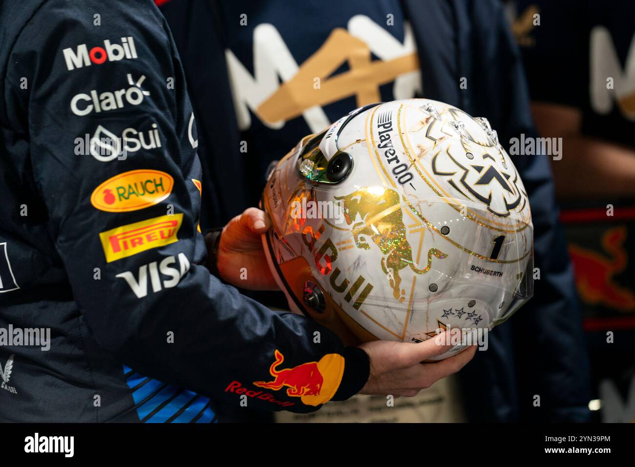 Las Vegas, United States. 24th Nov, 2024. Dutch Formula One driver Max ...