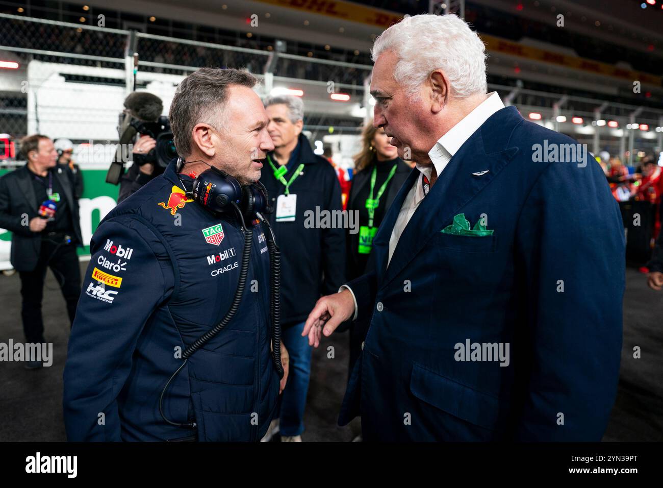 Las Vegas, United States. 23rd Nov, 2024. Red Bull Racing team chief ...