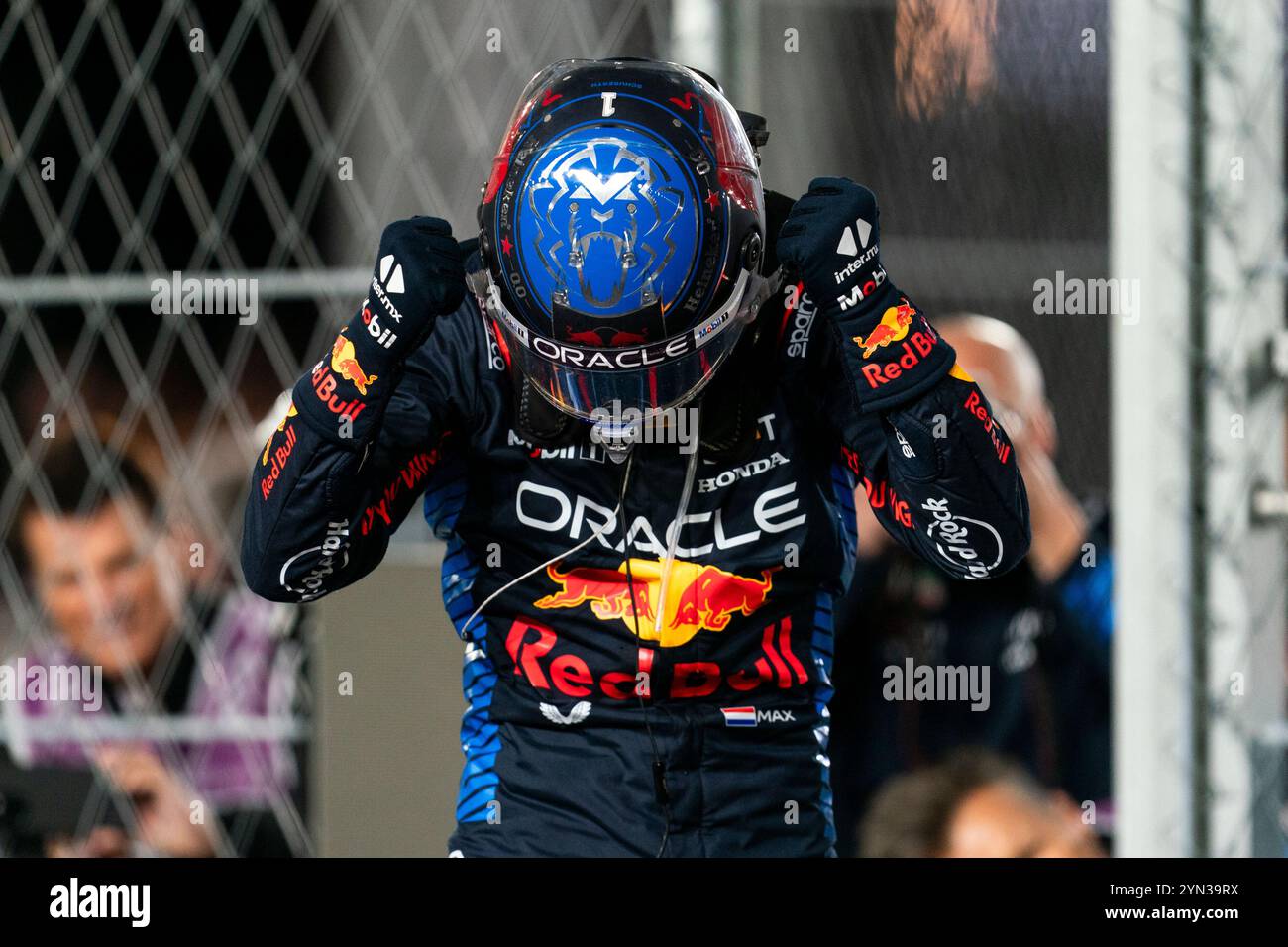 Las Vegas, United States. 23rd Nov, 2024. Dutch Formula One driver Max ...
