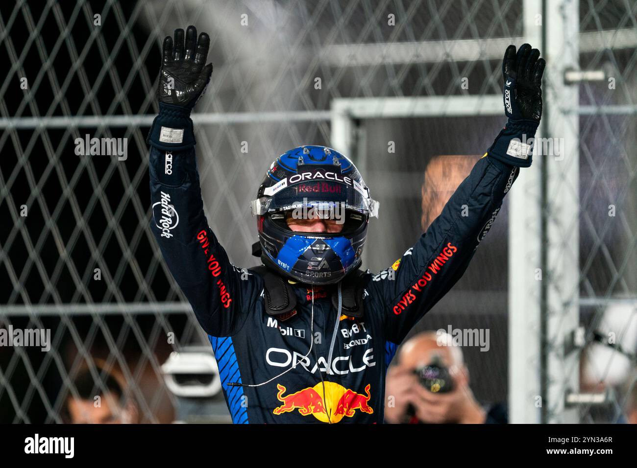 Las Vegas, United States. 23rd Nov, 2024. Dutch Formula One driver Max ...