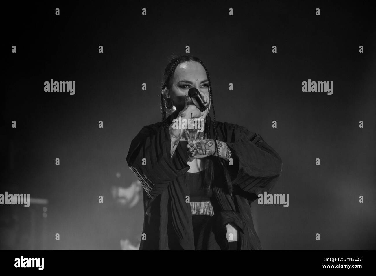 Jinjer live at manchester academy uk, 8th november 2024 Stock Photo - Alamy