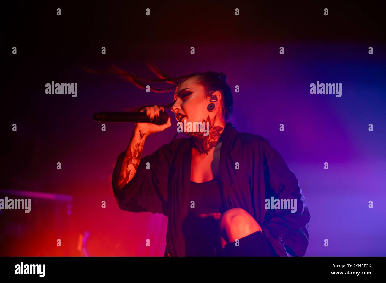 Jinjer live at manchester academy uk, 8th november 2024 Stock Photo - Alamy