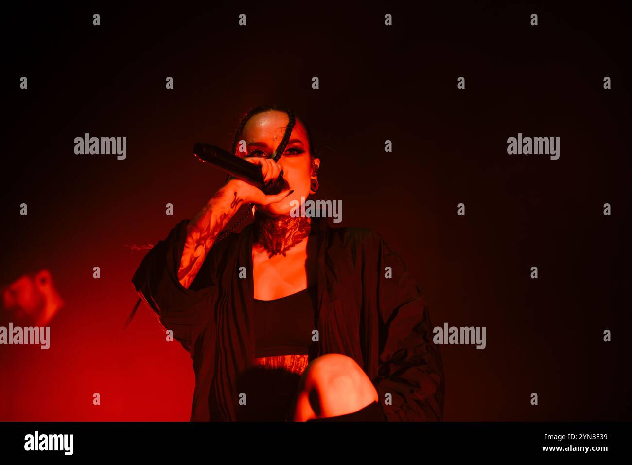 Jinjer live at manchester academy uk, 8th november 2024 Stock Photo - Alamy