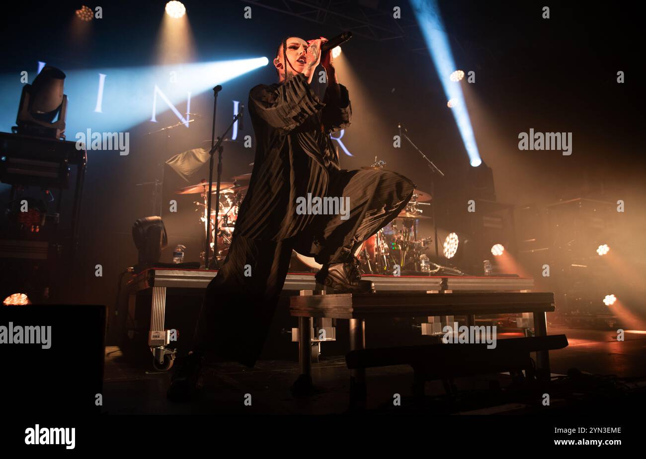 Jinjer live at manchester academy uk, 8th november 2024 Stock Photo - Alamy