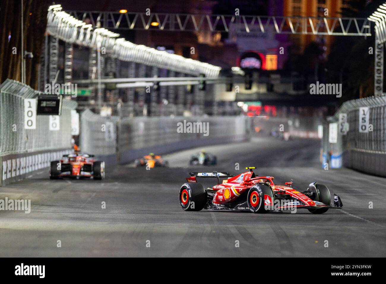 23rd November 2024; Las Vegas, Nevada, USA. F1 Las Vegas Grand Prix ...