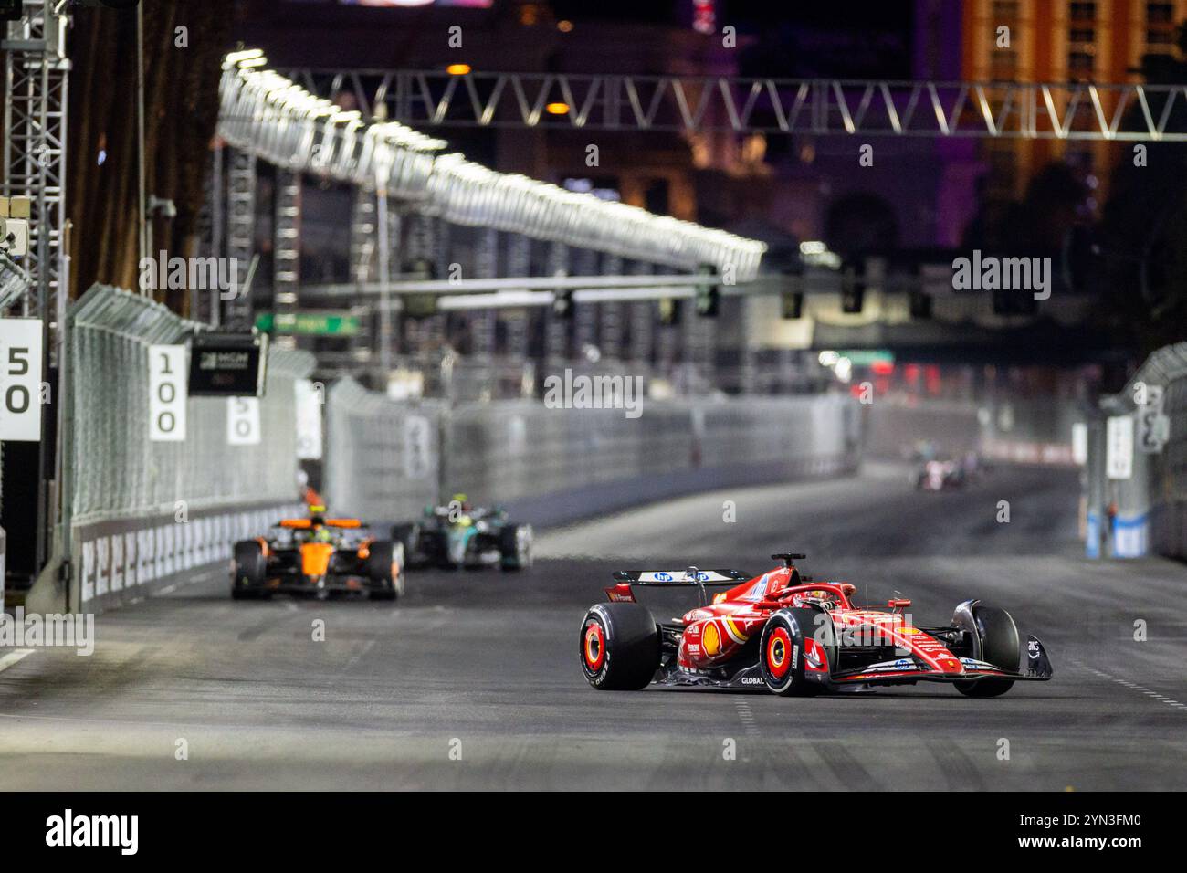 23rd November 2024; Las Vegas, Nevada, USA. F1 Las Vegas Grand Prix ...