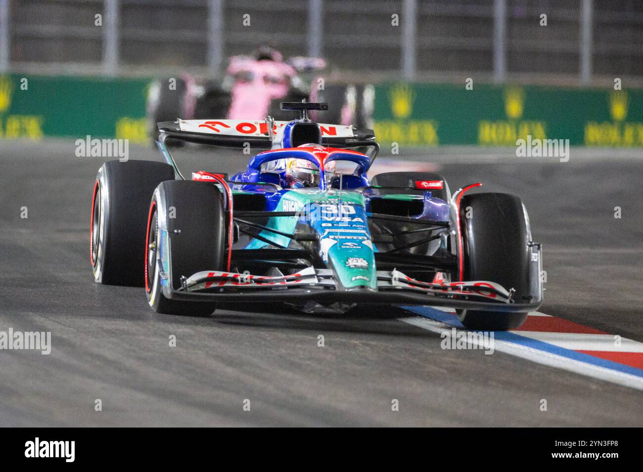 23rd November 2024; Las Vegas, Nevada, USA. F1 Las Vegas Grand Prix ...