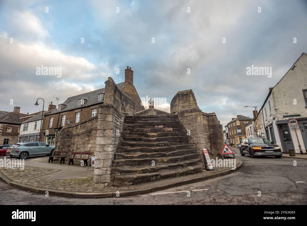 Crowland, November 14th 2024: The Trinity Bridge Stock Photo - Alamy