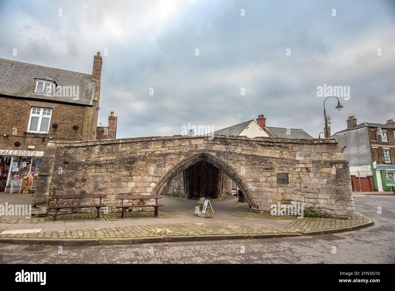 Crowland, November 14th 2024: The Trinity Bridge Stock Photo - Alamy