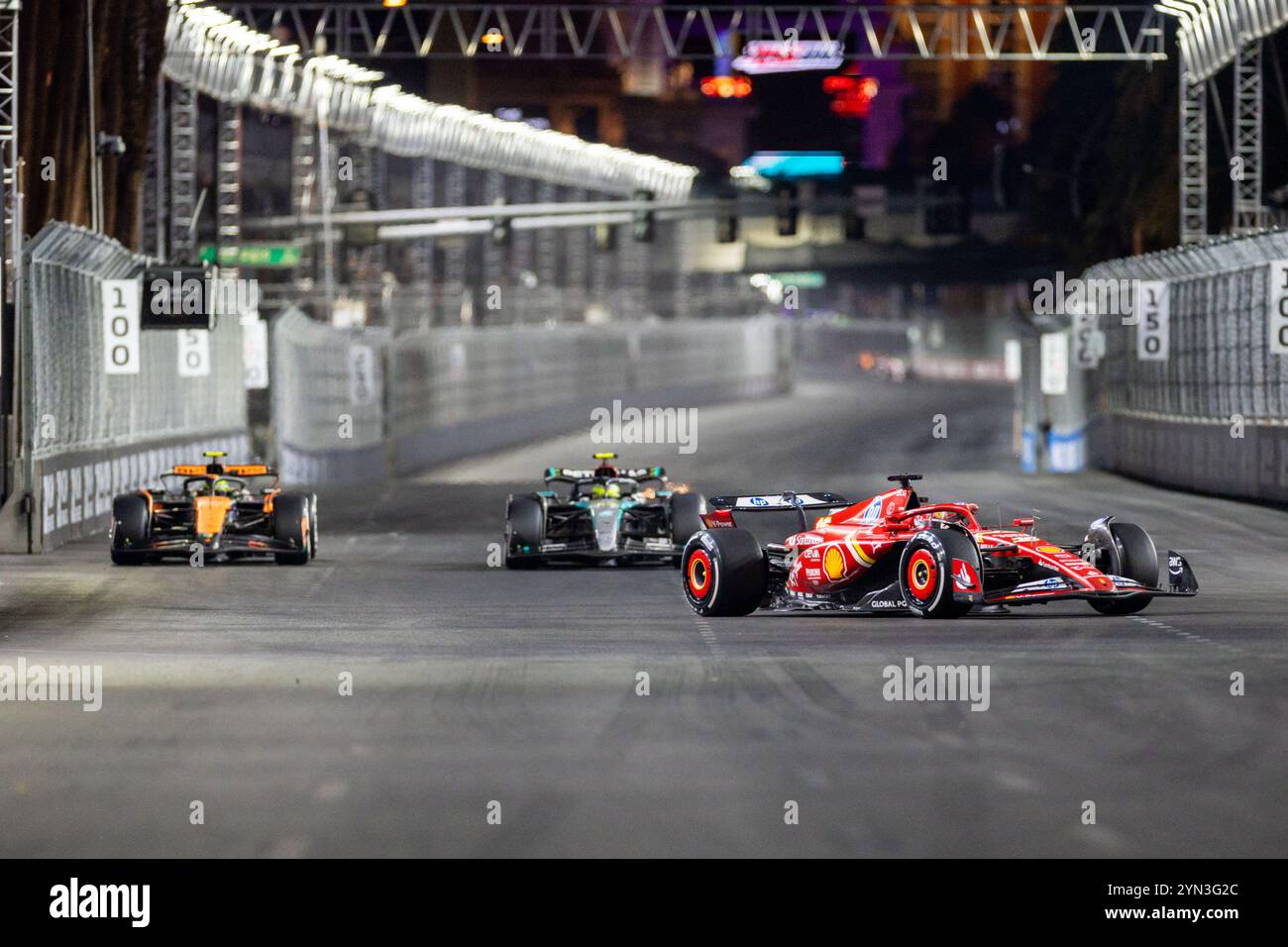 23rd November 2024; Las Vegas, Nevada, USA. F1 Las Vegas Grand Prix ...