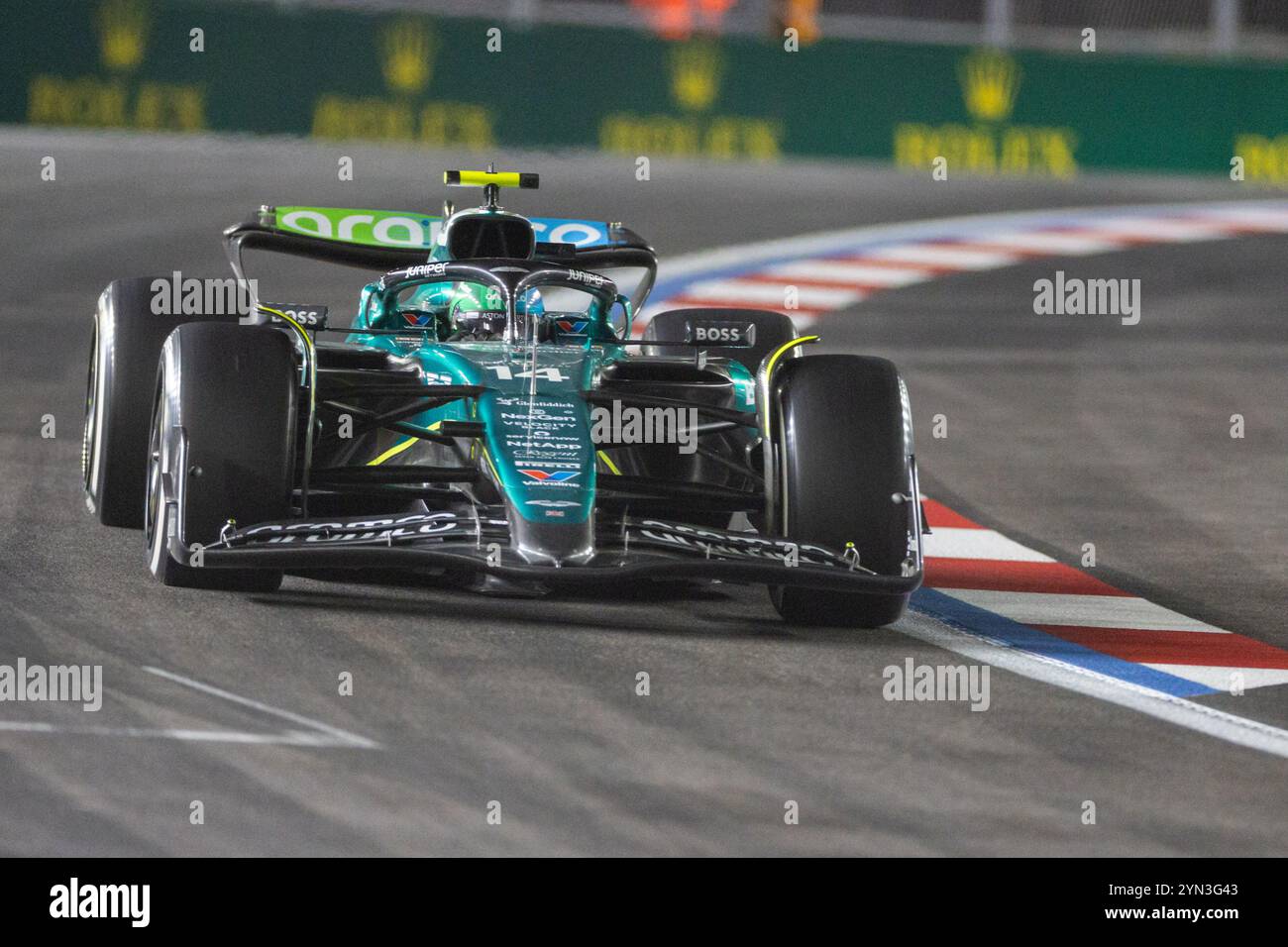 23rd November 2024; Las Vegas, Nevada, USA. F1 Las Vegas Grand Prix ...