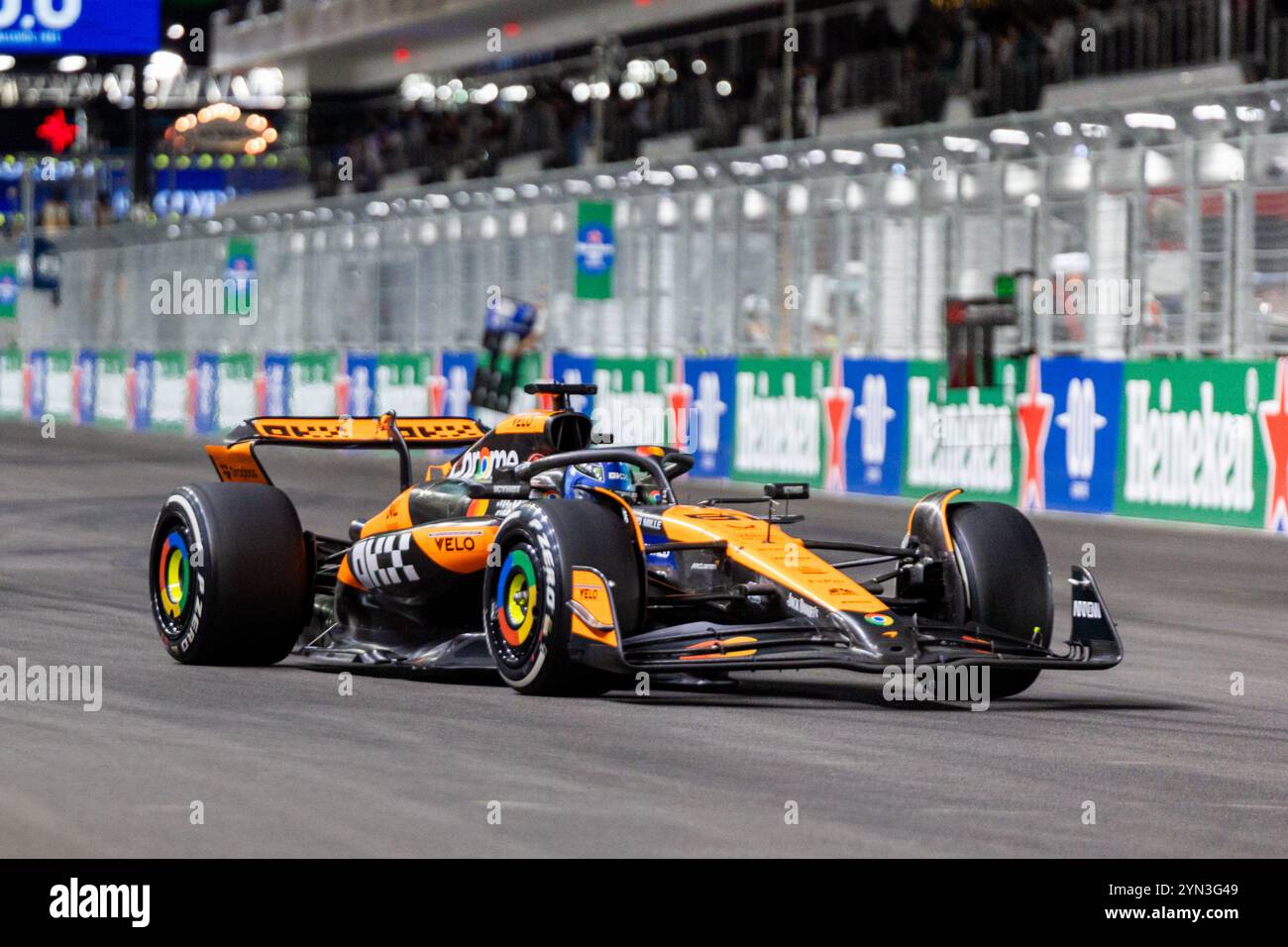 23rd November 2024; Las Vegas, Nevada, USA. F1 Las Vegas Grand Prix ...