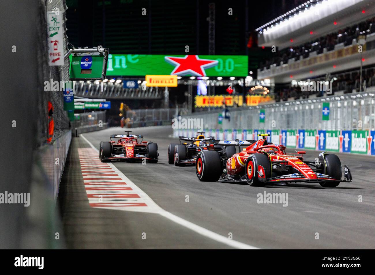 23rd November 2024; Las Vegas, Nevada, USA. F1 Las Vegas Grand Prix ...