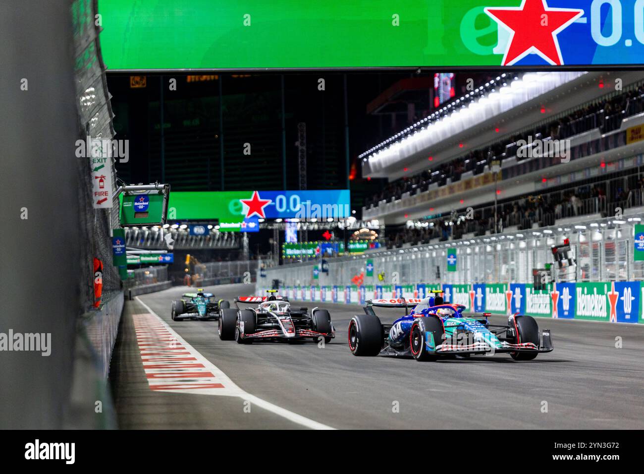 23rd November 2024; Las Vegas, Nevada, USA. F1 Las Vegas Grand Prix ...