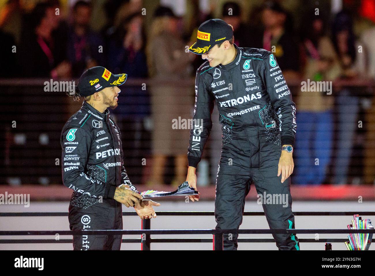 23rd November 2024; Las Vegas, Nevada, USA. F1 Las Vegas Grand Prix ...