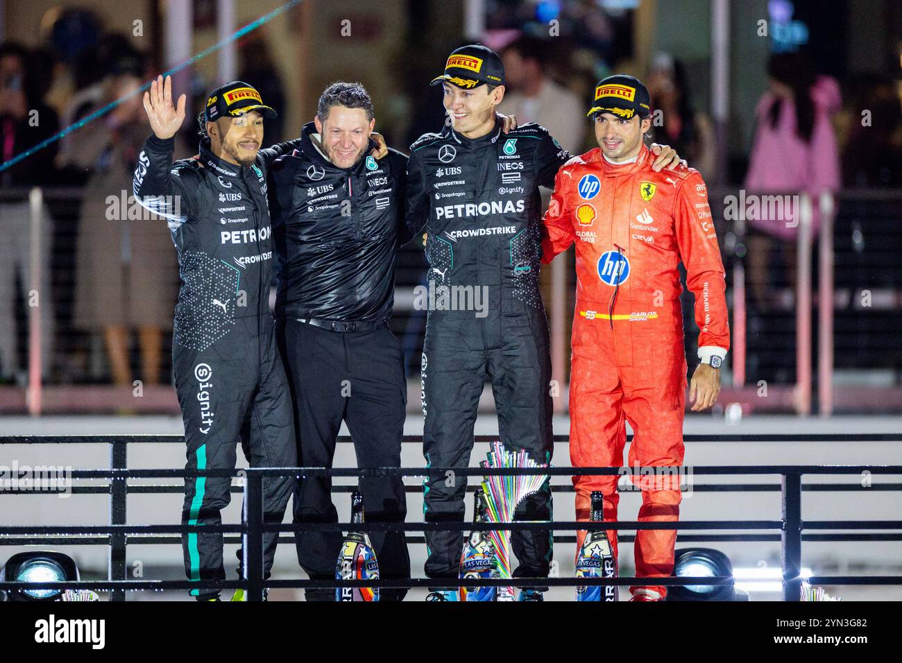 23rd November 2024; Las Vegas, Nevada, USA. F1 Las Vegas Grand Prix ...