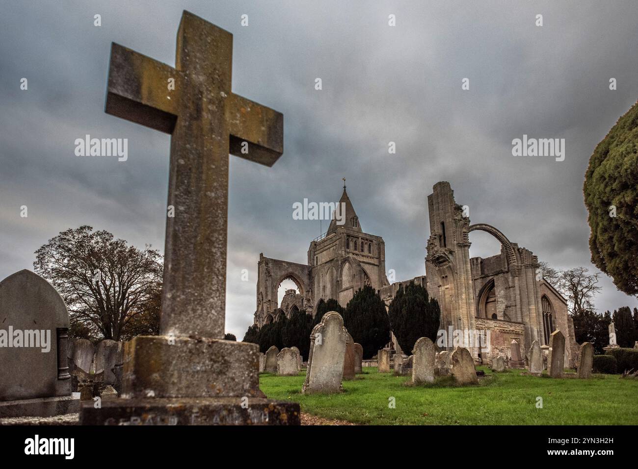 Crowland, November 14th 2024: Crowland Abbey Stock Photo - Alamy