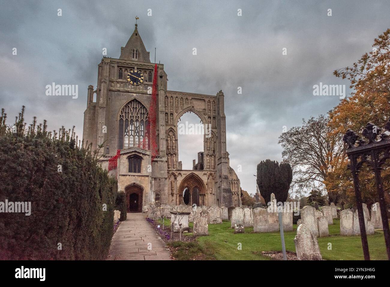 Crowland, November 14th 2024: Crowland Abbey Stock Photo - Alamy