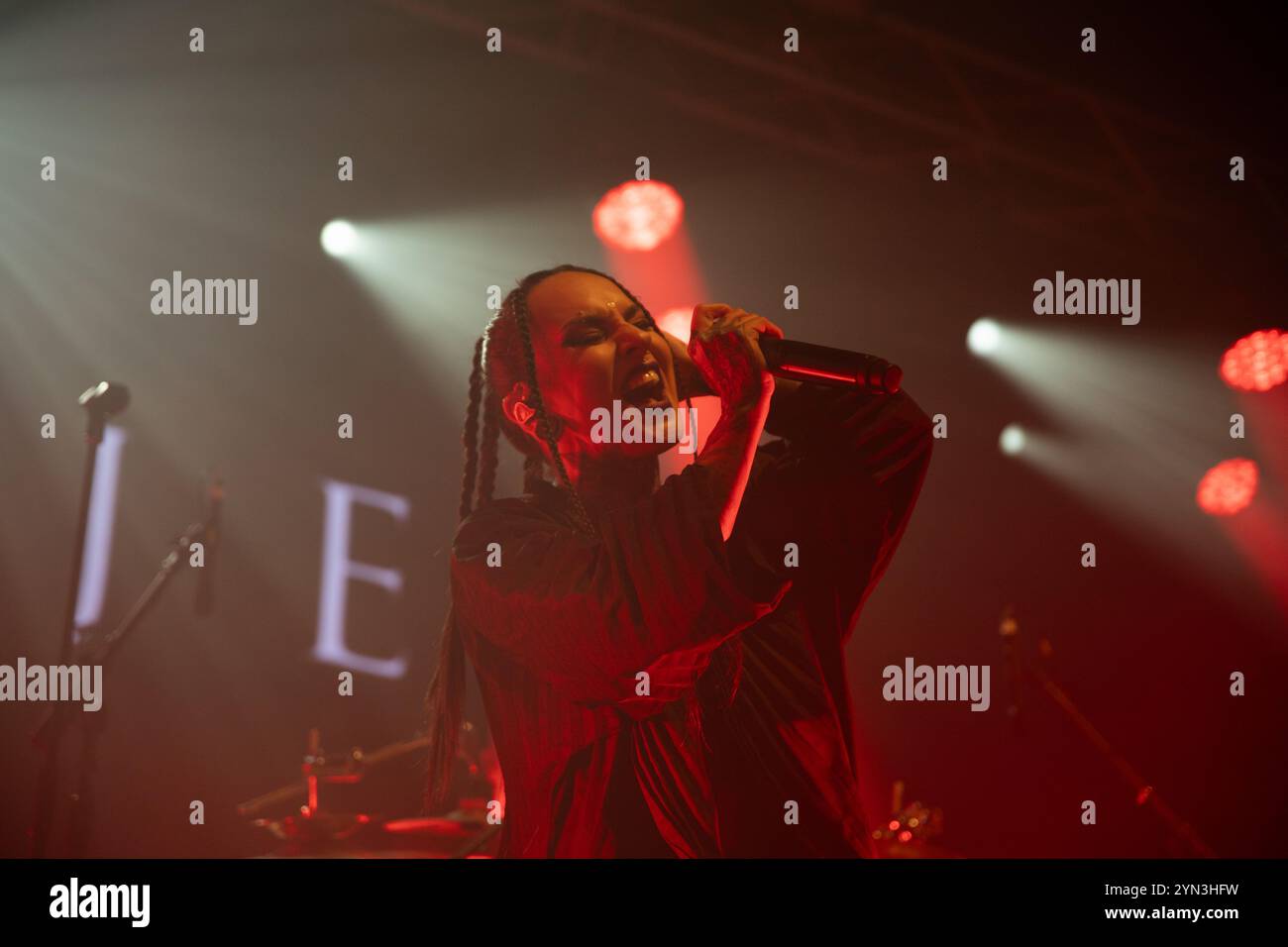 Jinjer live at manchester academy uk, 8th november 2024 Stock Photo - Alamy