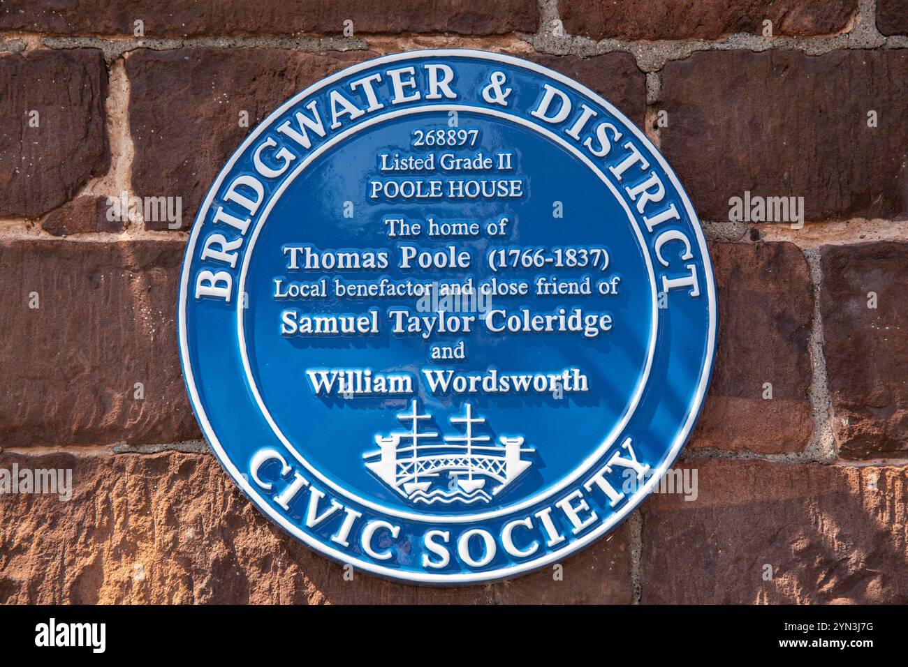 UK, England, Somerset, Quantocks, Nether Stowey, Castle Street, Poole ...