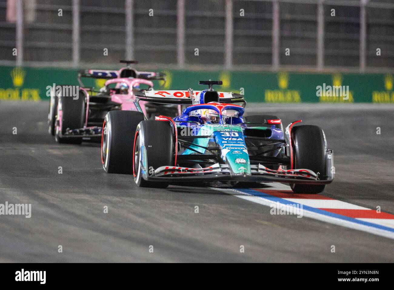 23rd November 2024; Las Vegas, Nevada, USA. F1 Las Vegas Grand Prix ...