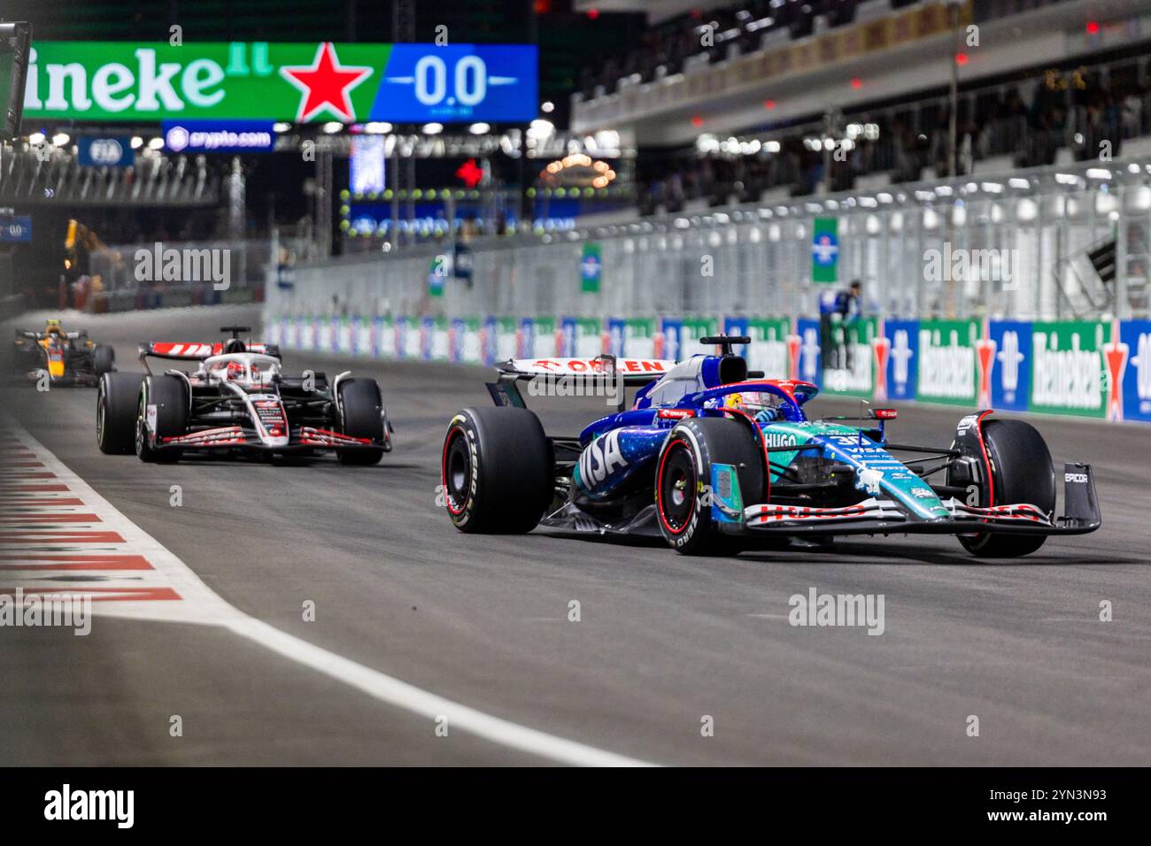 23rd November 2024; Las Vegas, Nevada, USA. F1 Las Vegas Grand Prix ...