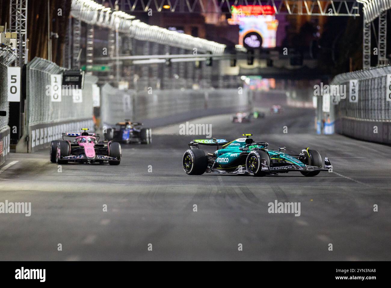 23rd November 2024; Las Vegas, Nevada, USA. F1 Las Vegas Grand Prix ...