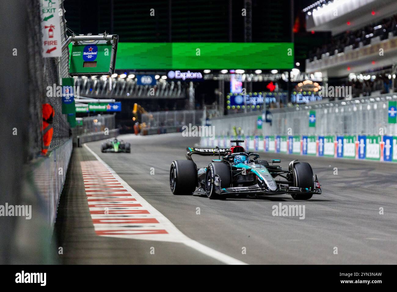 23rd November 2024; Las Vegas, Nevada, USA. F1 Las Vegas Grand Prix ...