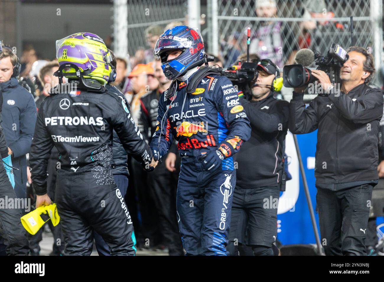 23rd November 2024; Las Vegas, Nevada, USA. F1 Las Vegas Grand Prix ...