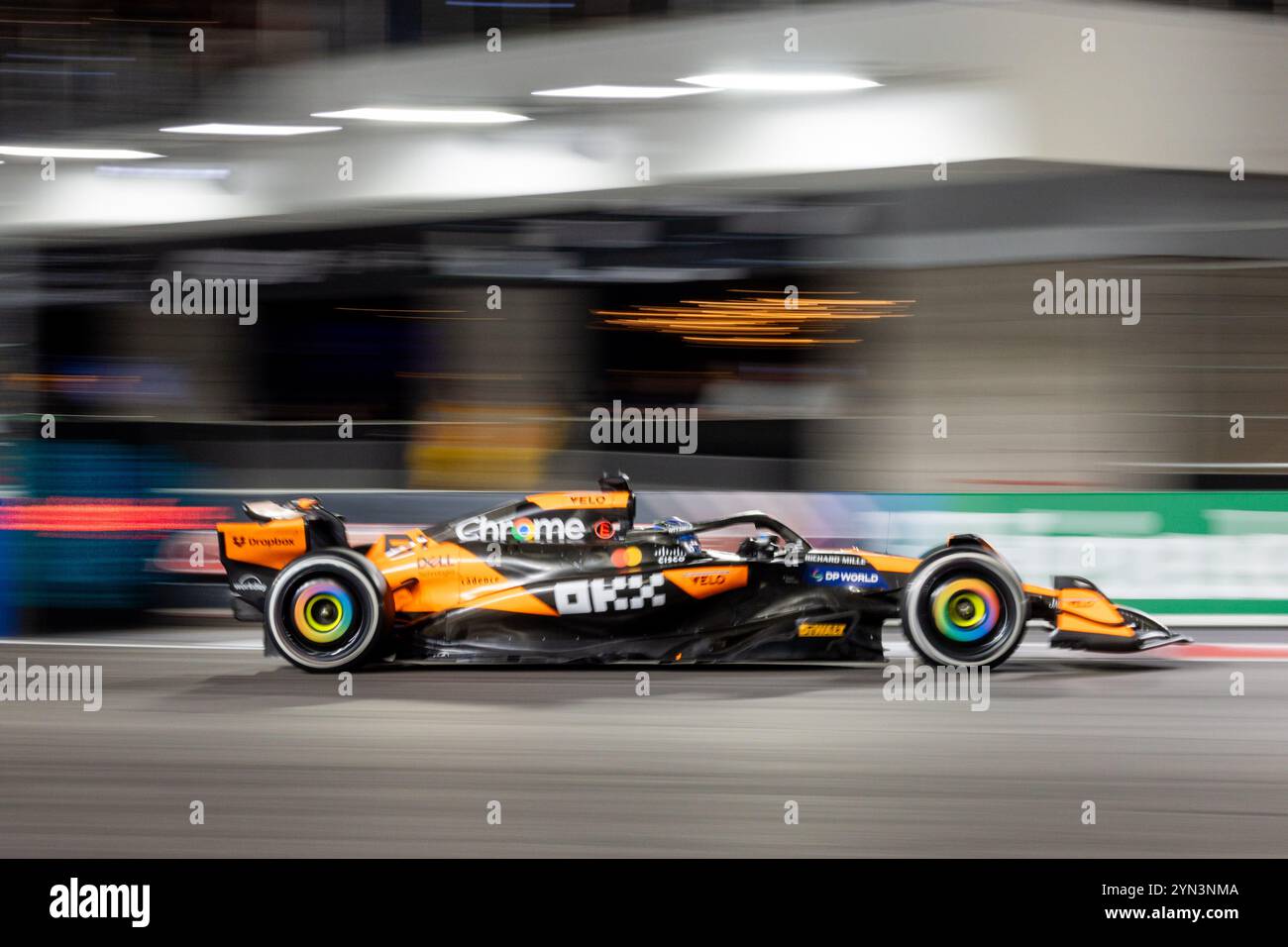 23rd November 2024; Las Vegas, Nevada, USA. F1 Las Vegas Grand Prix ...