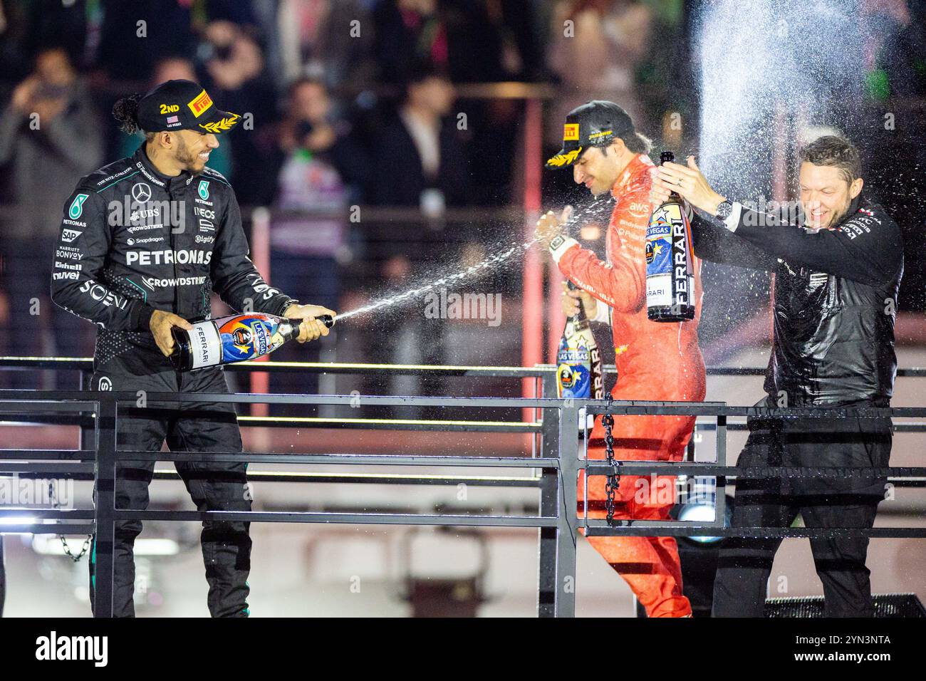 23rd November 2024; Las Vegas, Nevada, USA. F1 Las Vegas Grand Prix ...