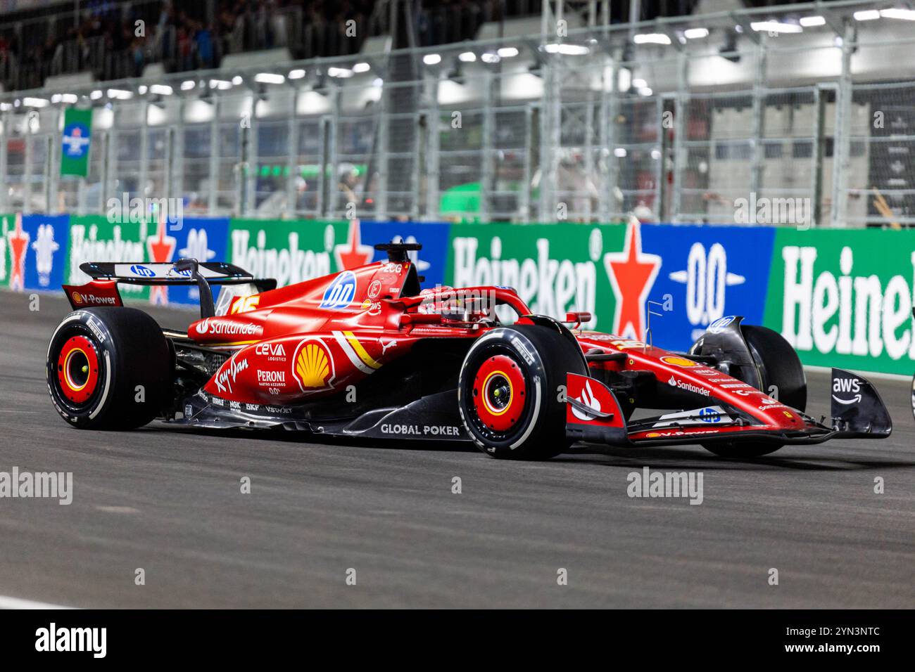 23rd November 2024; Las Vegas, Nevada, USA. F1 Las Vegas Grand Prix ...