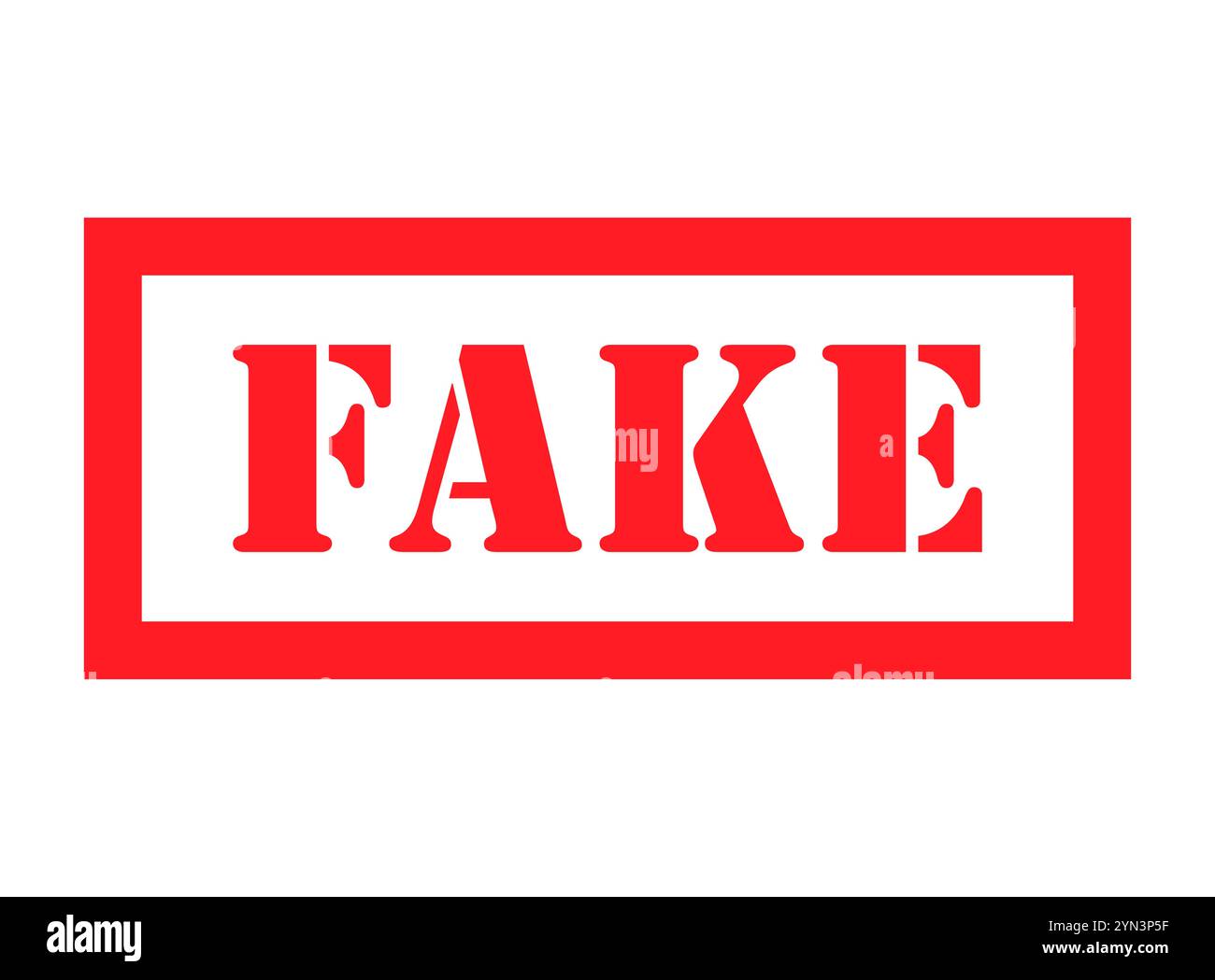 Fake stamp symbol, label sticker sign button, text banner vector ...