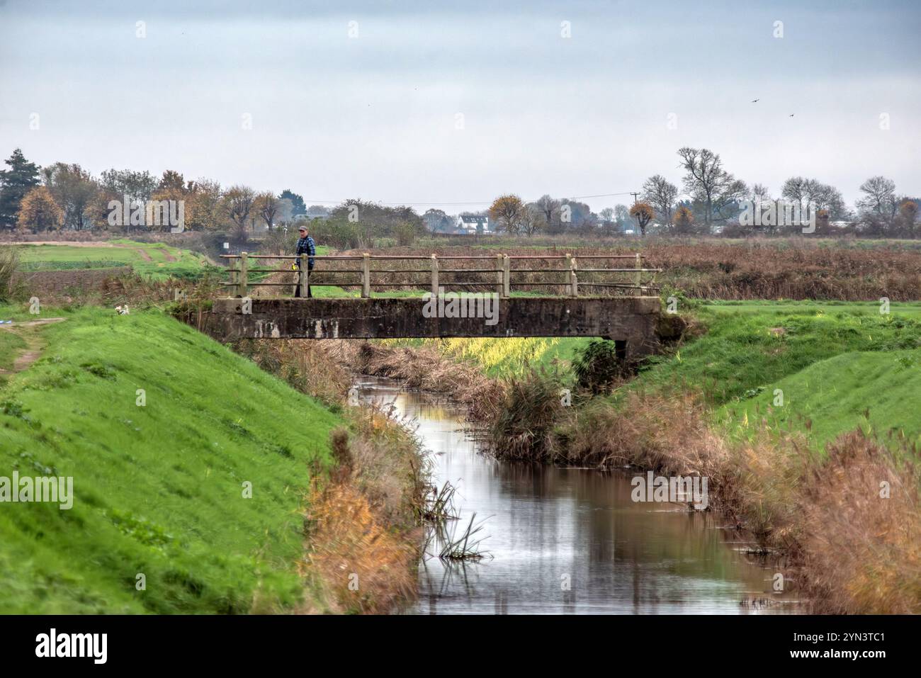 March, November 16th 2024: The Fenlands near March Stock Photo - Alamy
