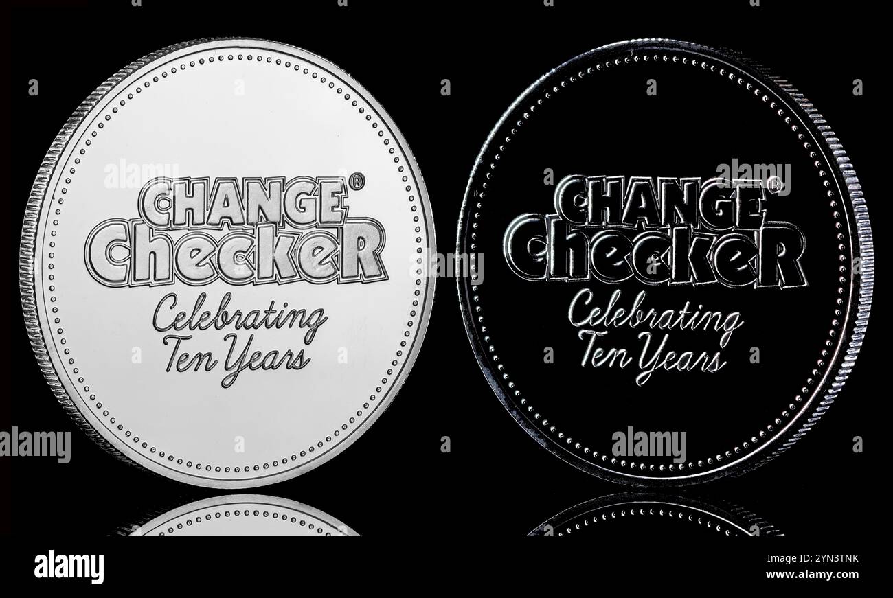 Change checker logo hi-res stock photography and images - Alamy