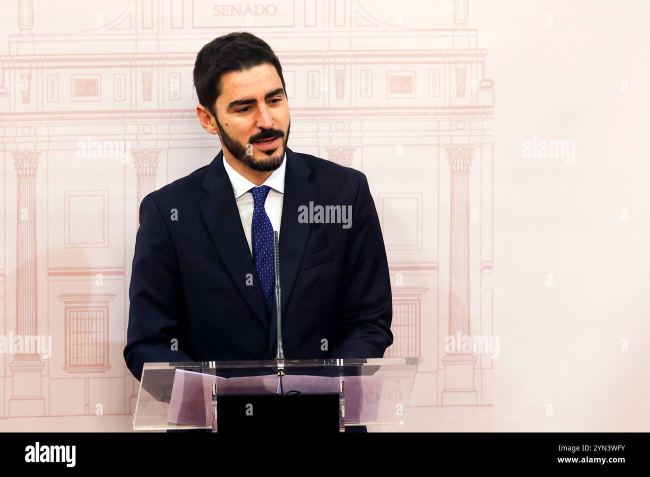 Juan Manuel Lamet Moya bei der Verleihung der Luis Carandell Journalismus Awards 2024 im ...