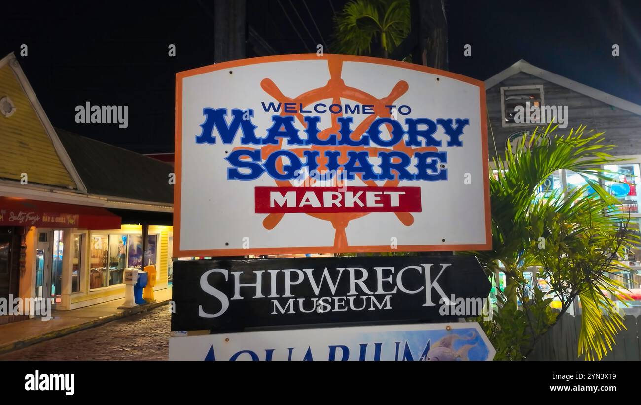 Mallory Square Market in Key West Florida - KEY WEST, UNITED STATES ...