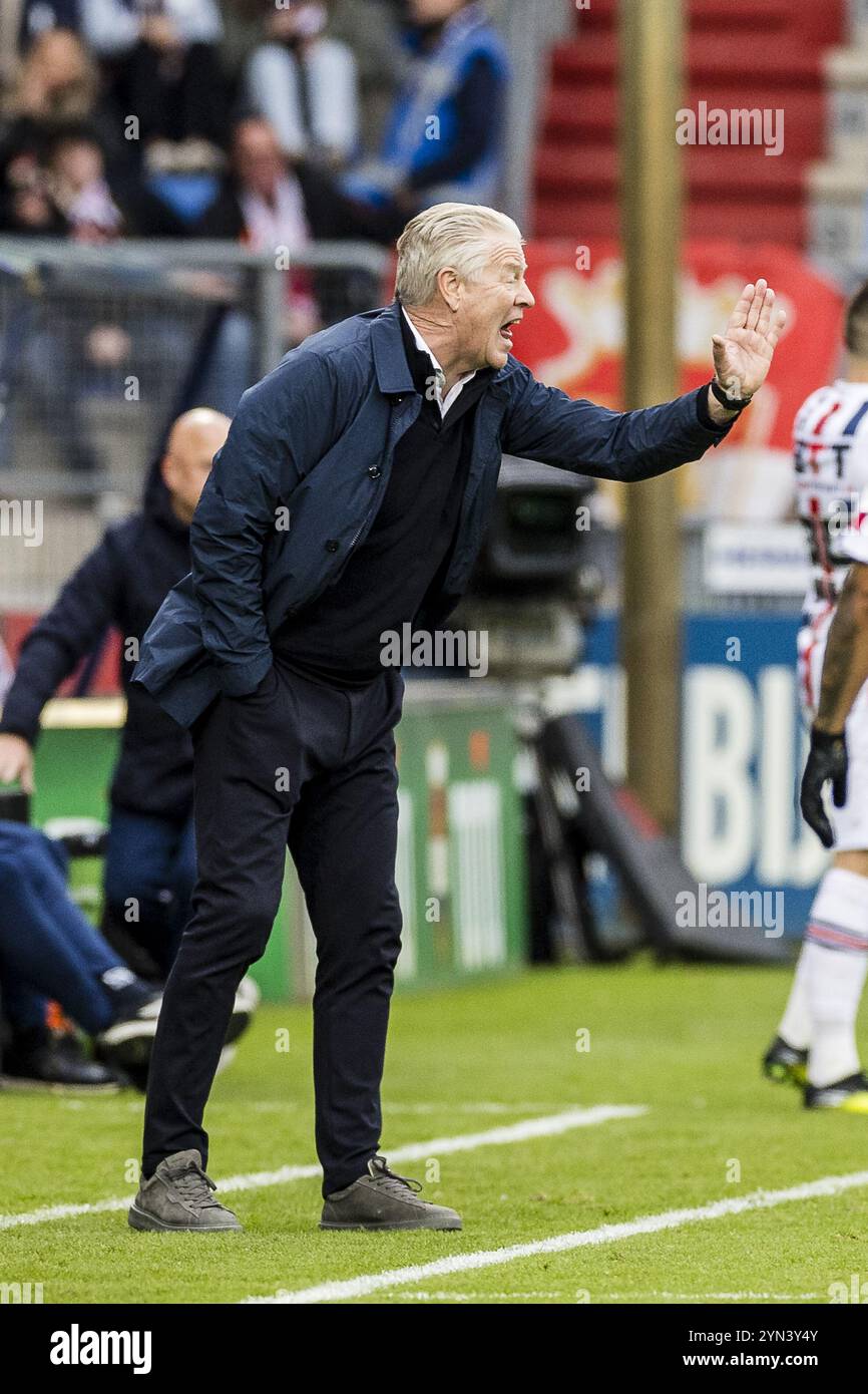 TILBURG, 24-11-2024. Koning Willem II stadium. Eredivisie voetbal ...