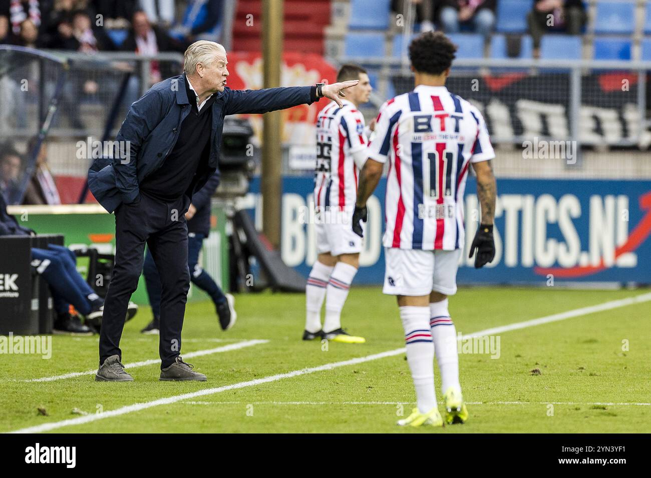 TILBURG, 24-11-2024. Koning Willem II stadium. Eredivisie voetbal ...